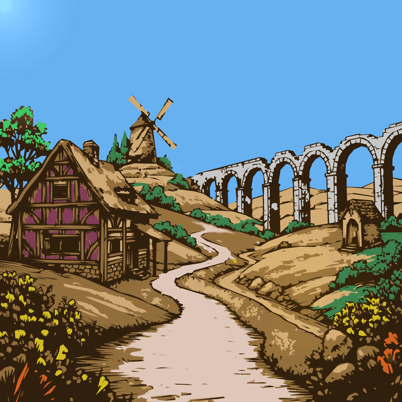 Medieval Village [RPG Music Pack] by Kashdan Music