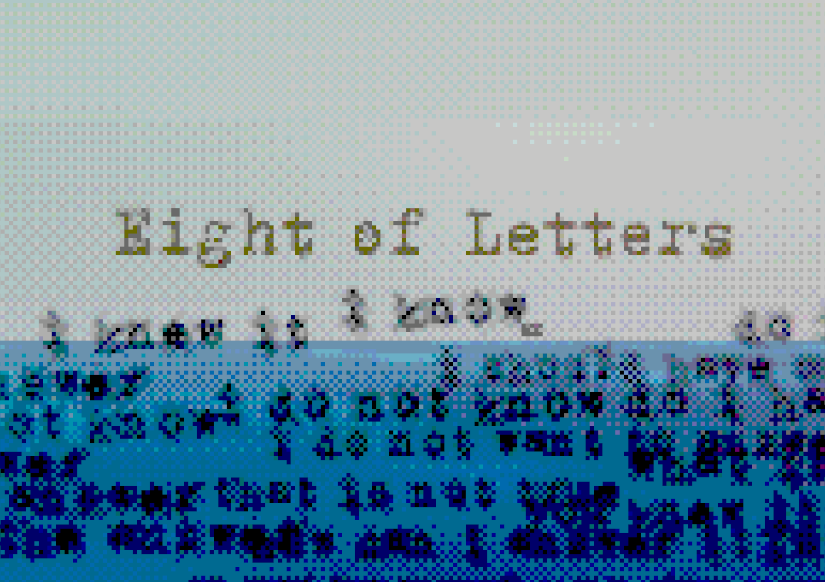 Eight of Letters by Yin