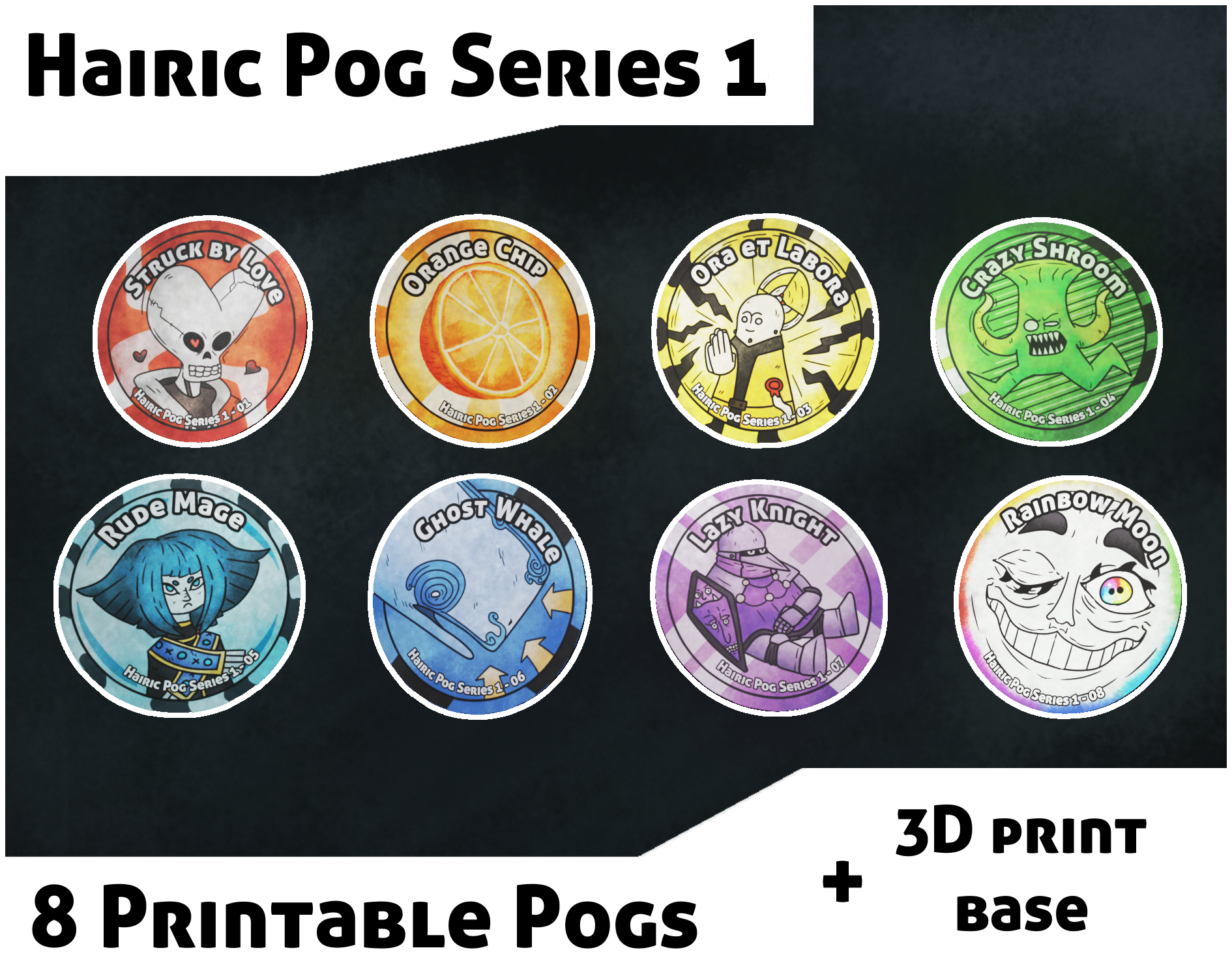 Hairic Pog Series 1 by Hairic Lilred