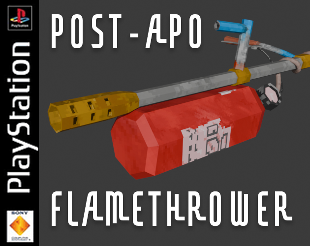 PSX Apocalyptic Flamethrower by wulfiik
