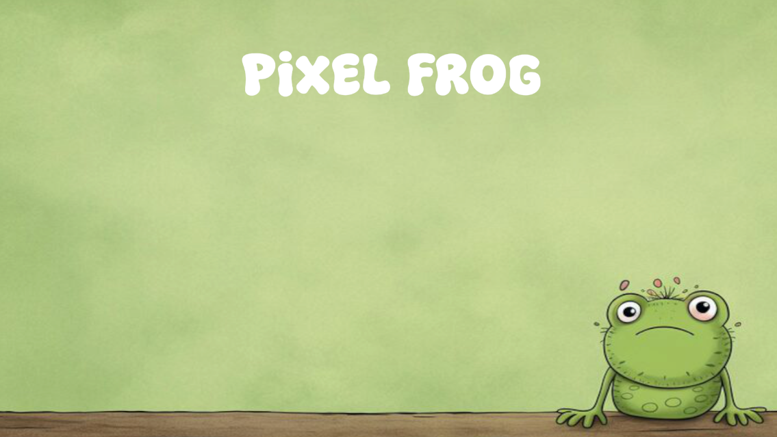 Pixel Frog by Snappy