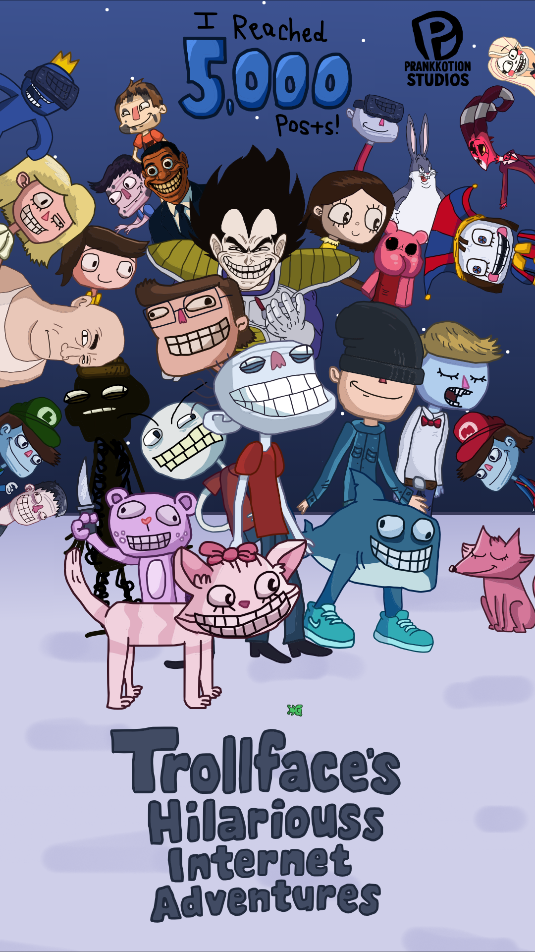 Trollface Quest: 5K Post Prank-a-Thon by Prankkotion Studios