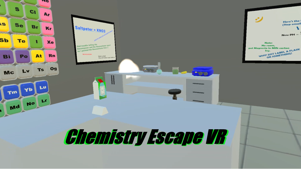 Chemistry Escape Room VR by Cris Blu