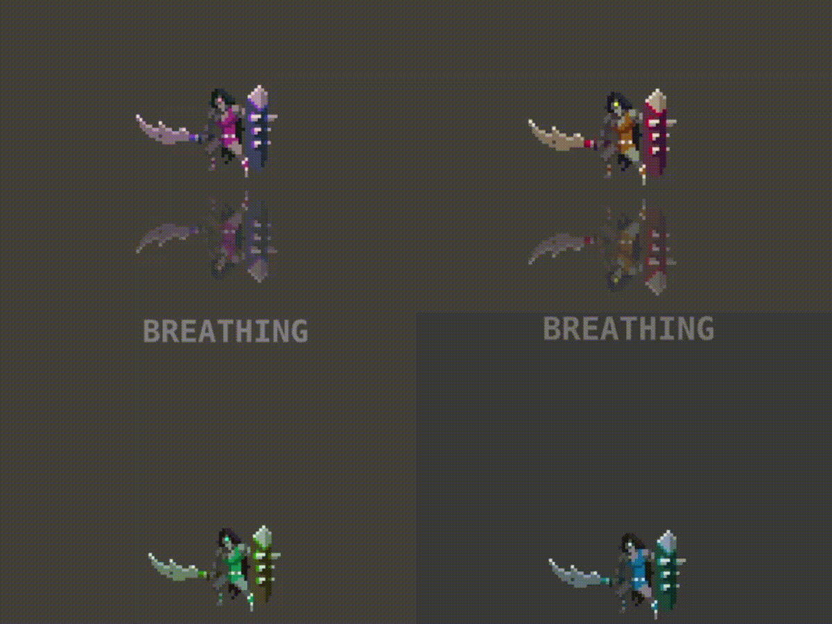 RPG Pixel Art Character - Tribalbigsword by mrmike