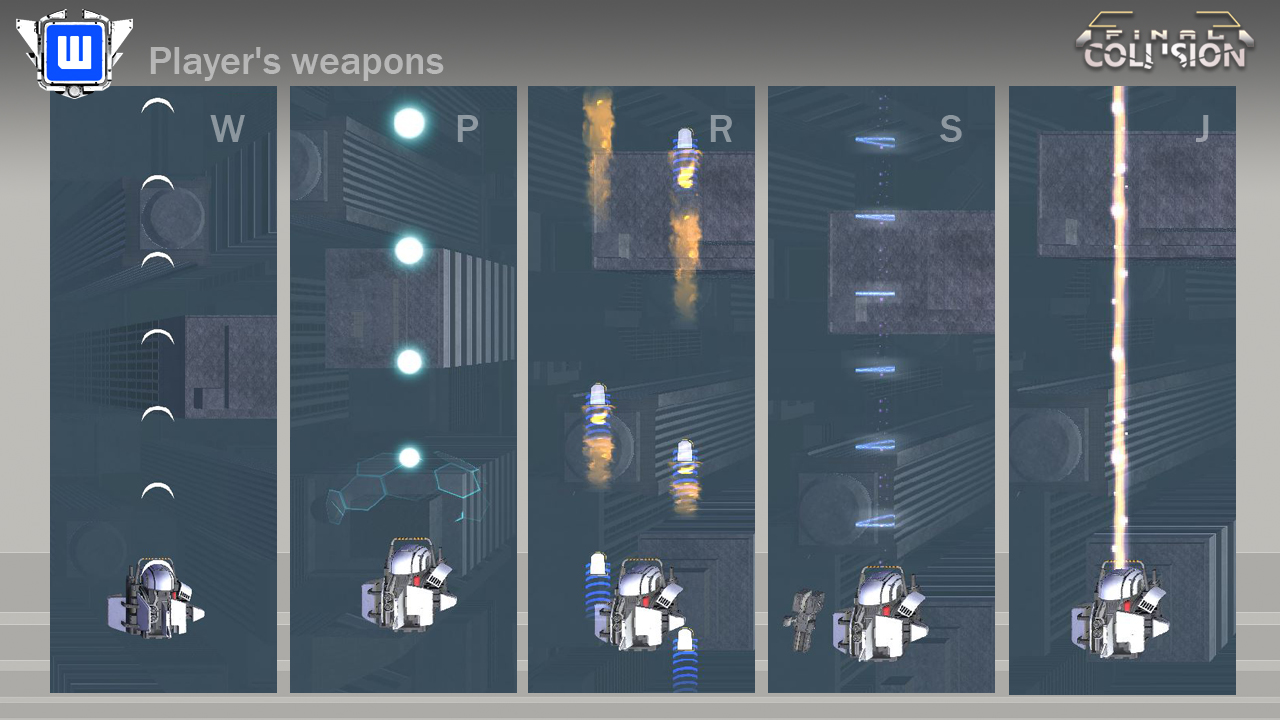 The player's weapon system - Final Collision (DEMO pd0.2) by Ninebarrel ...