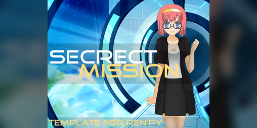 Secret Mission GUI Template by LunaLucid
