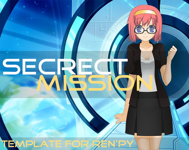 Secret Mission GUI Template by LunaLucid