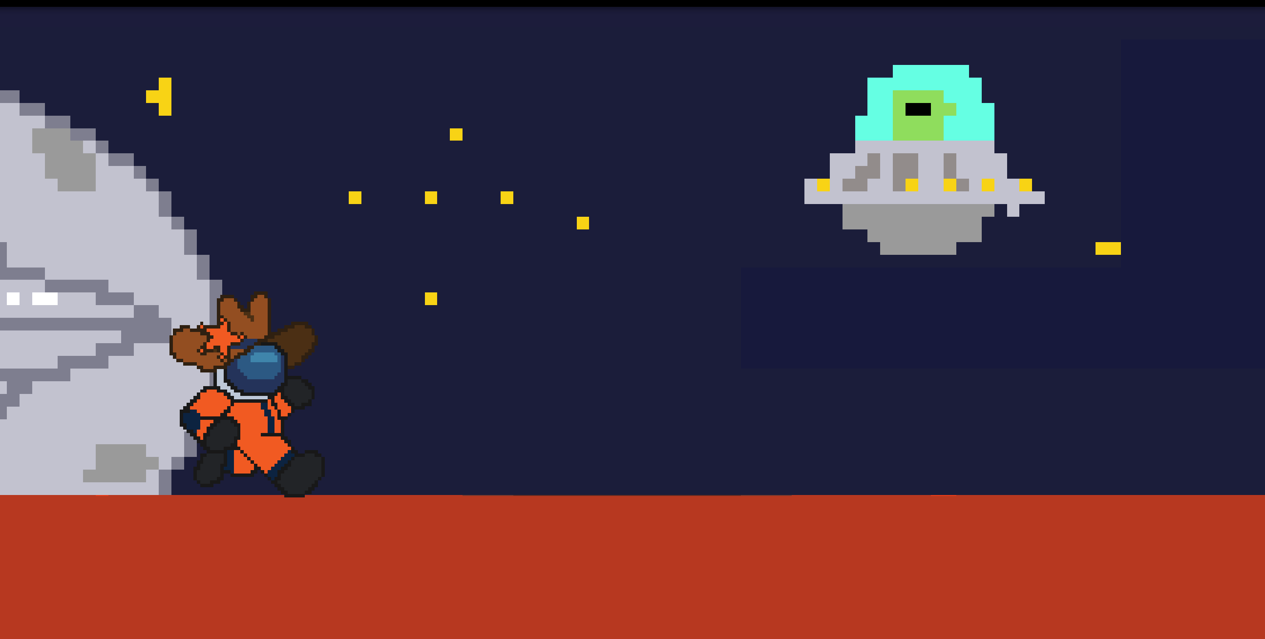 Cosmic Cattle Run by apupple, ProbablyJamesH, RolandoCastrellon