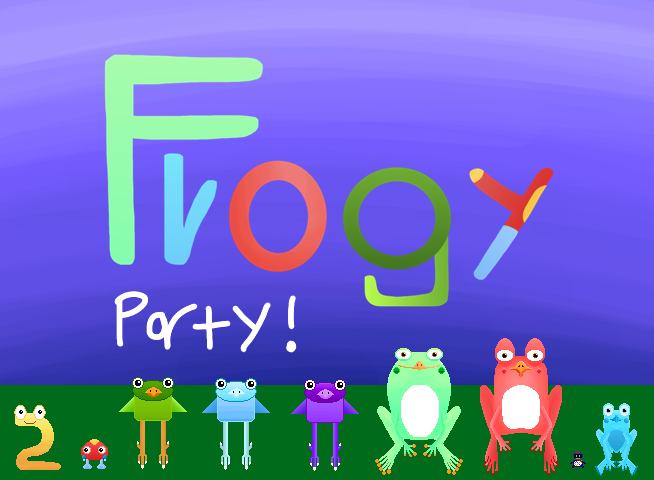 Frogy Party! by Moe the flying frog