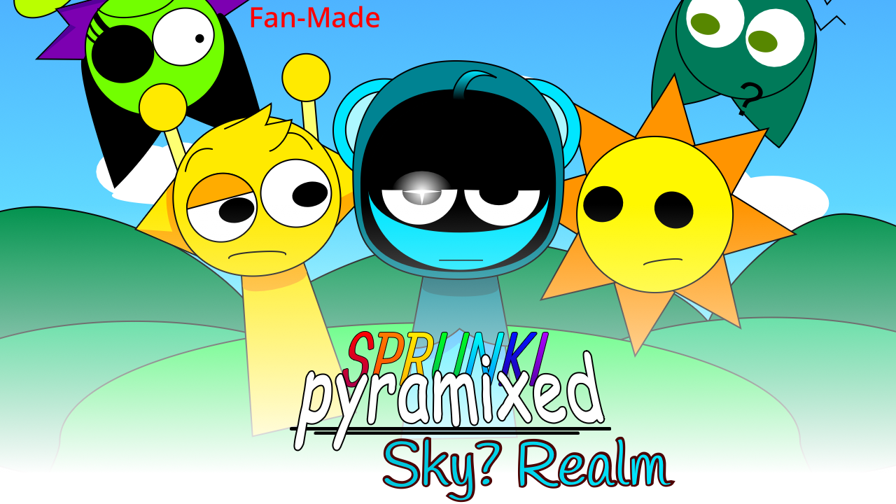 Incredibox Sprunki Pyramixed Sky? Realm [Fan-Made] by inakano_tetudouzuki