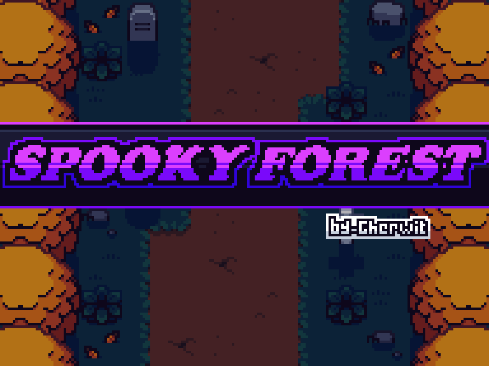 SPOOKY FOREST - [HALLOWEEN TILES] by Gherwit
