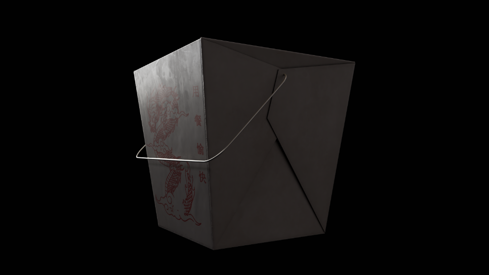 CLOSED CHINESE FOOD BOX by itandfeel