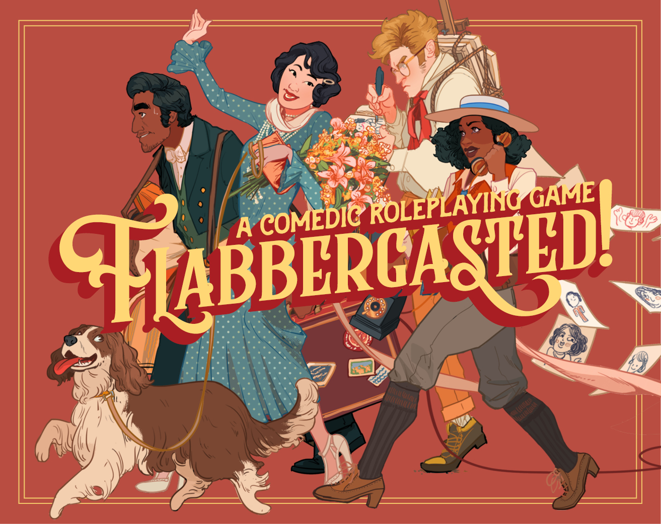 Flabbergasted! A Comedic Roleplaying Game by The Wanderer's Tome