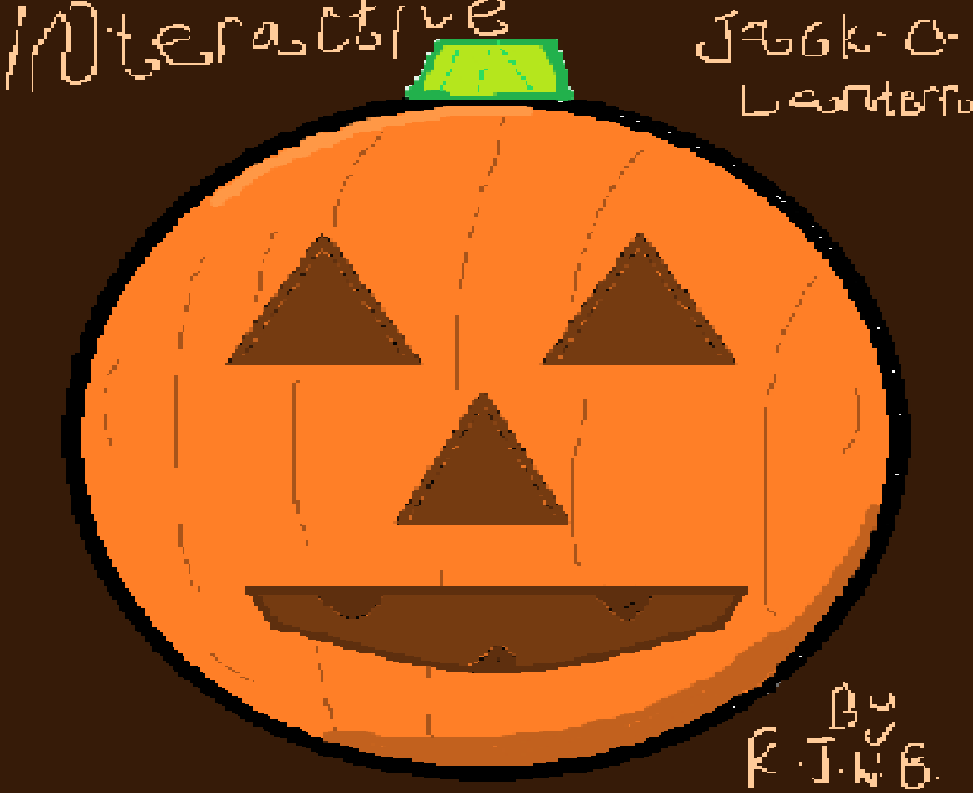 Interactive Halloween Jack-o-Lantern by Richard Briscoe