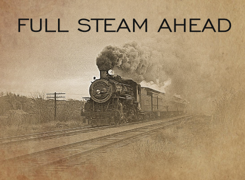 Full Steam Ahead by Pinball Lizard