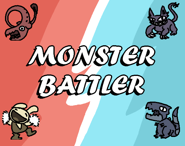 Prototype 1 - 4v4 Monster Battler by nathan.alex.bremer