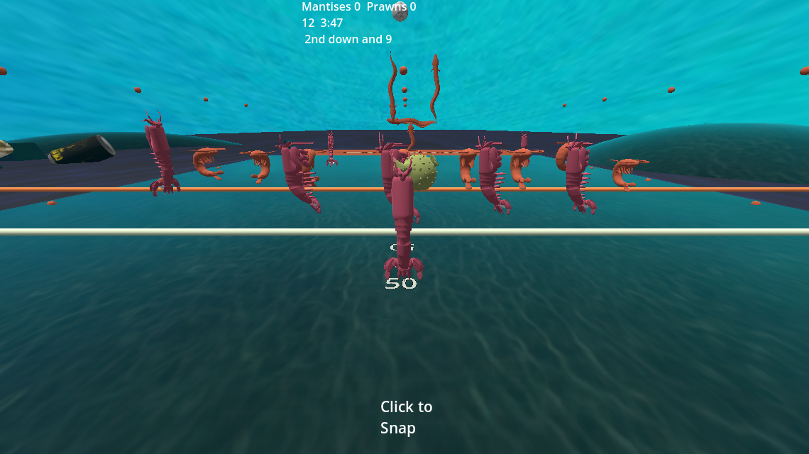 Shrimp Football by Pyrano Studios