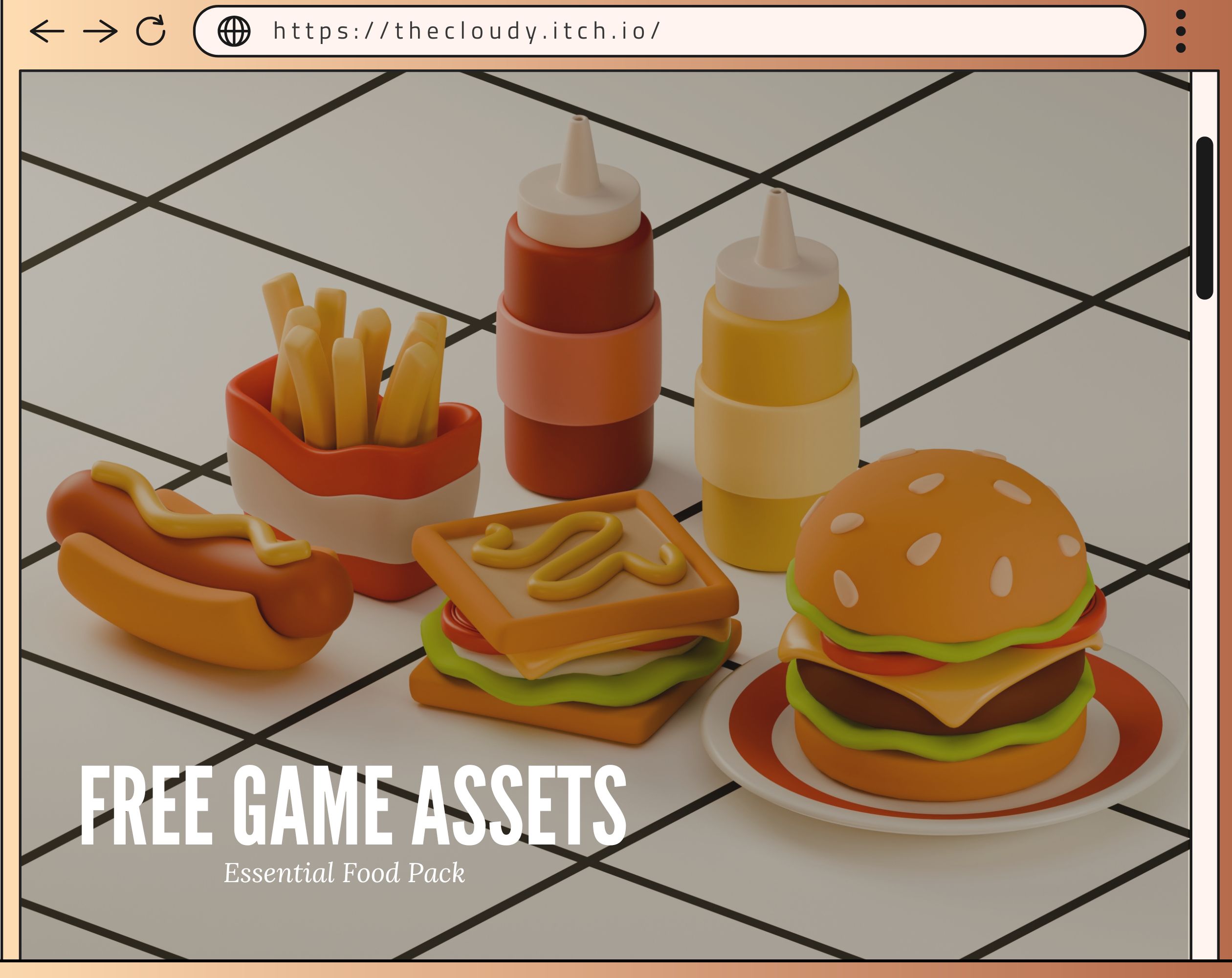 Essential Food Pack Vol.1 by CloudyCreates