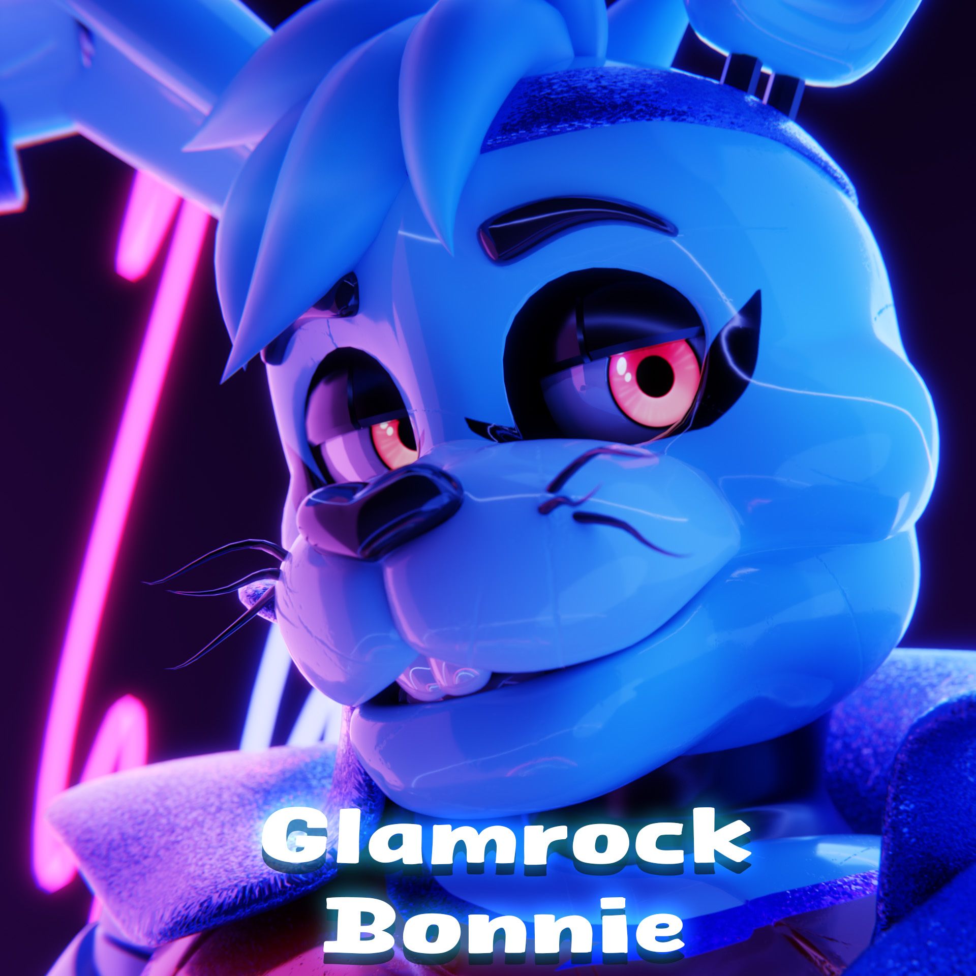 Glamrock Bonnie by JizzyFoxAD