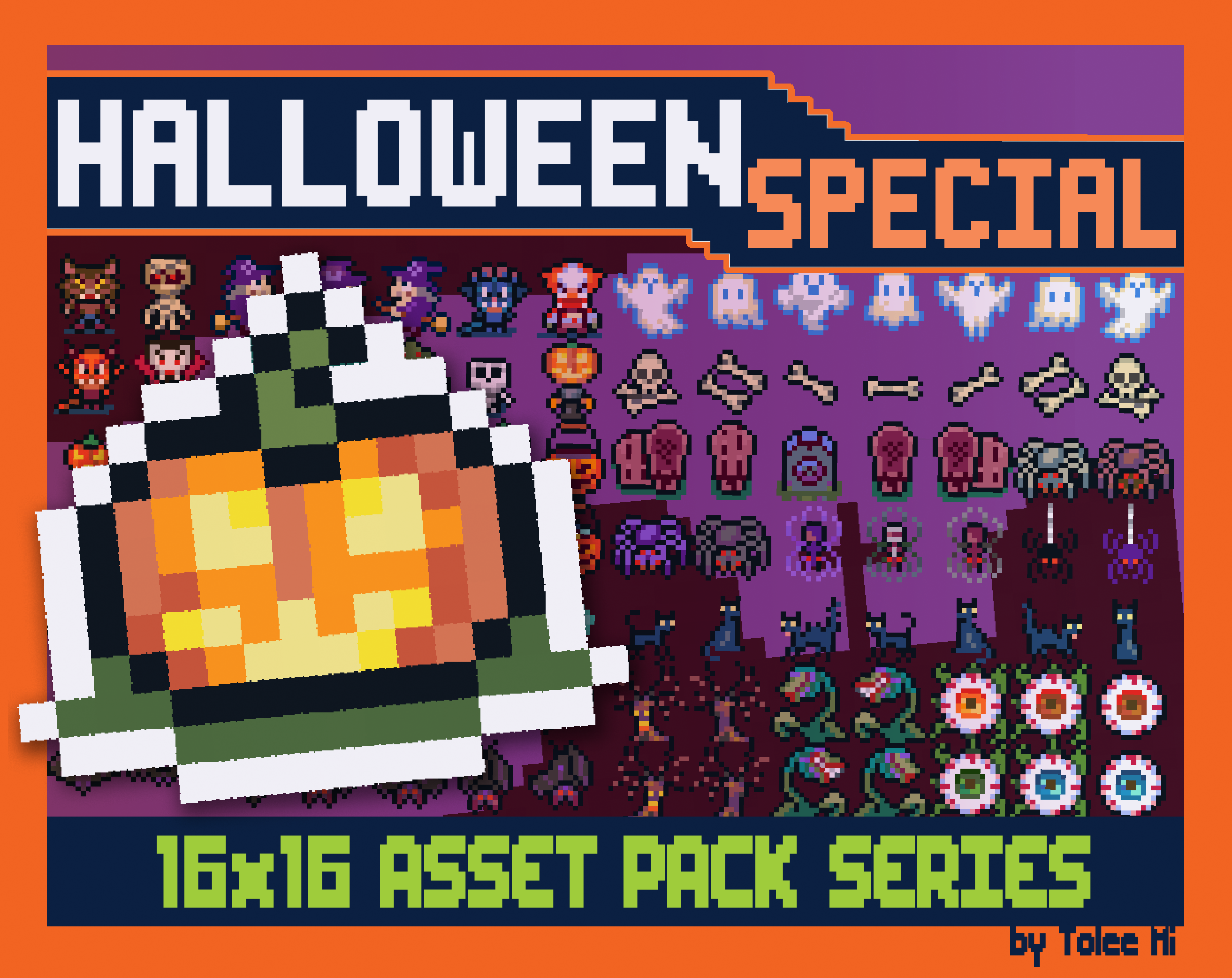 HALLOWEEN SPECIAL - 16x16 Asset Pack by Tolee Mi