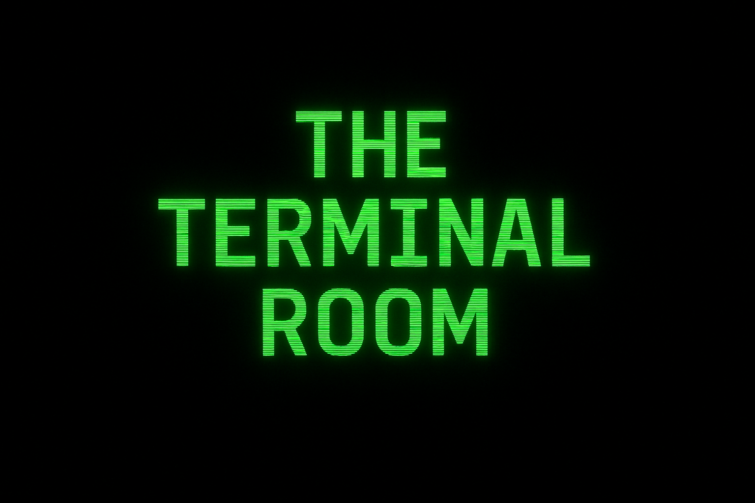 THE TERMINAL ROOM by theterminalroom