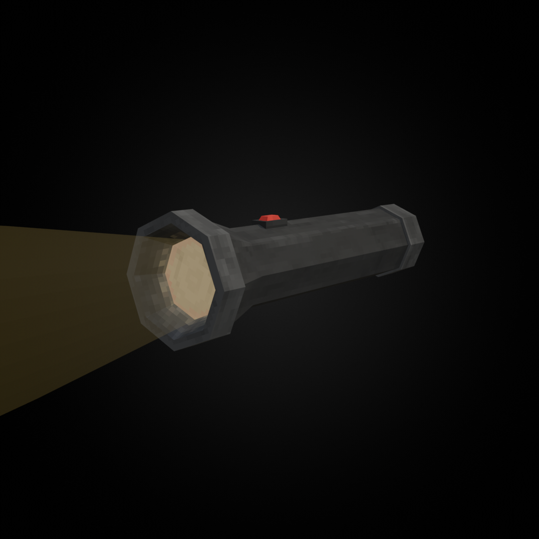 PSX/PS1 Flashlight – Low Poly Retro Horror Asset by Norenwind