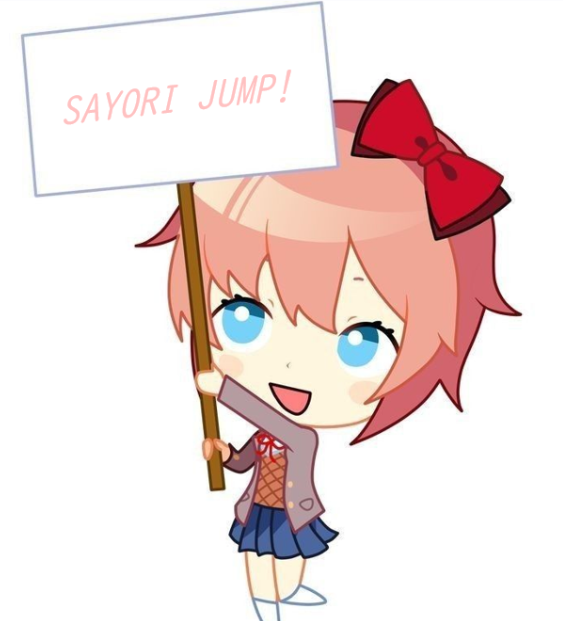 Sayori Jump! by Trixall