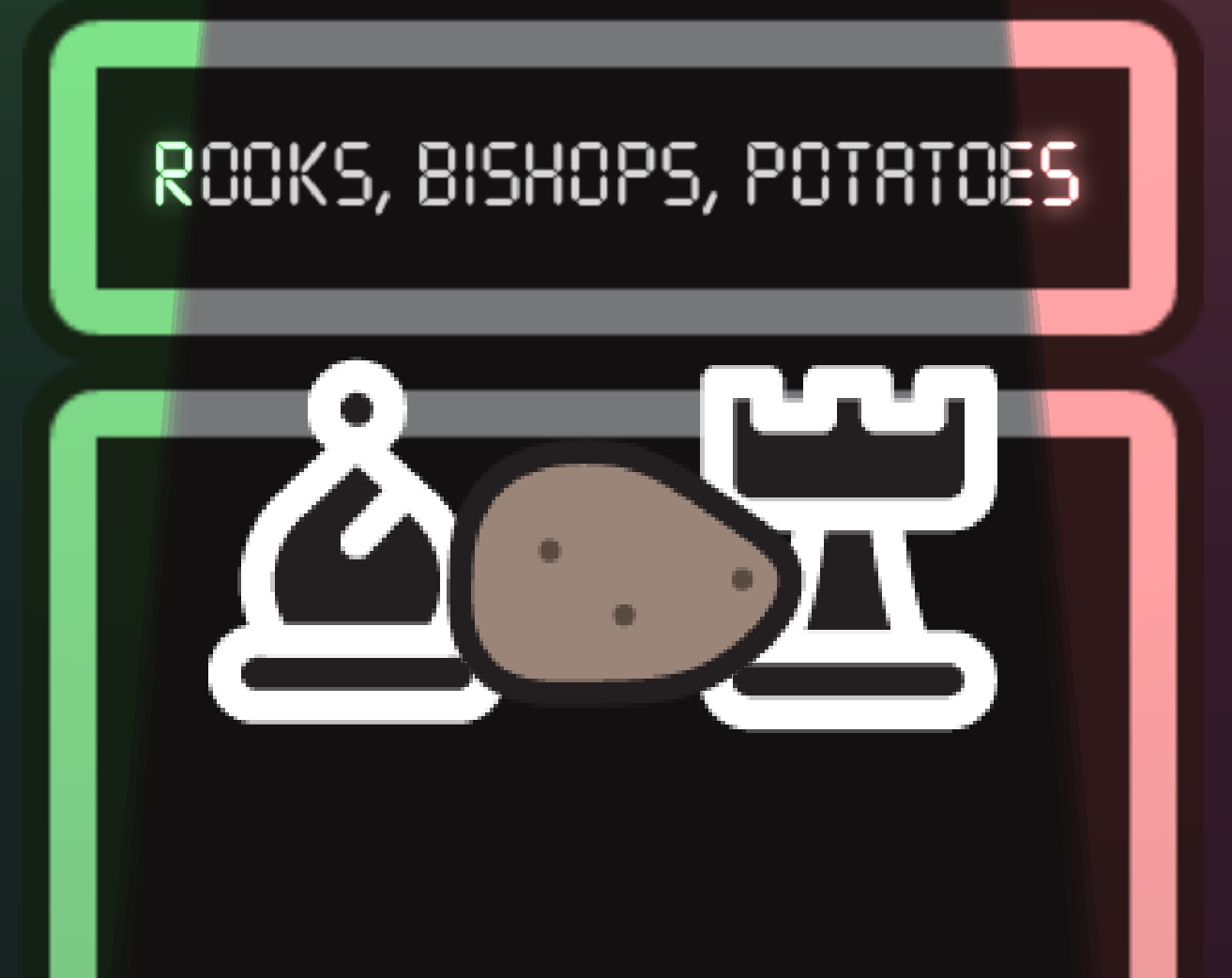 Rooks, Bishops, Potatoes by Boback