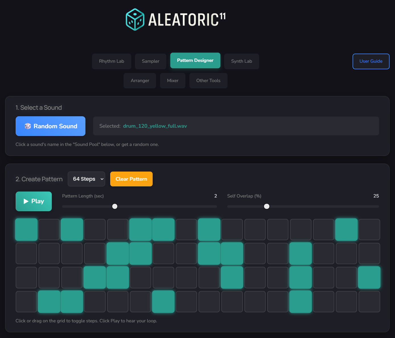 Aleatoric11 - Beat Box & Rhythm Designer by Aleatoric11