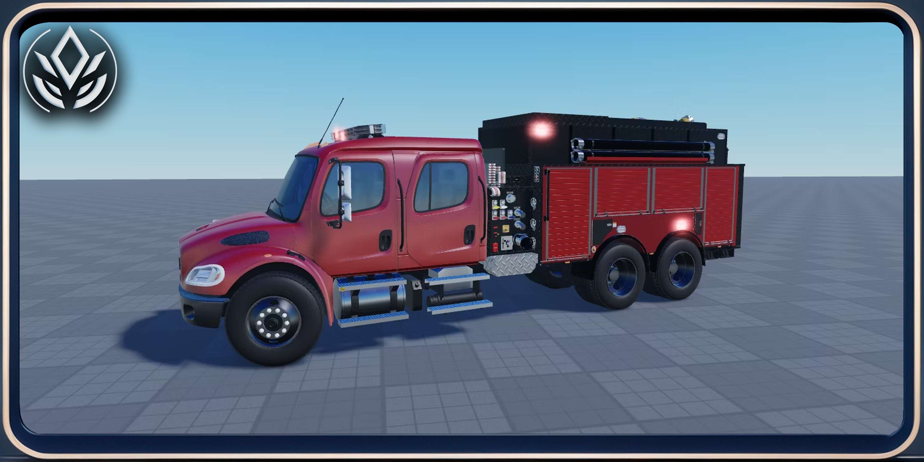 Pierce Tanker - Roblox Fire Engine by Ryvion Studios