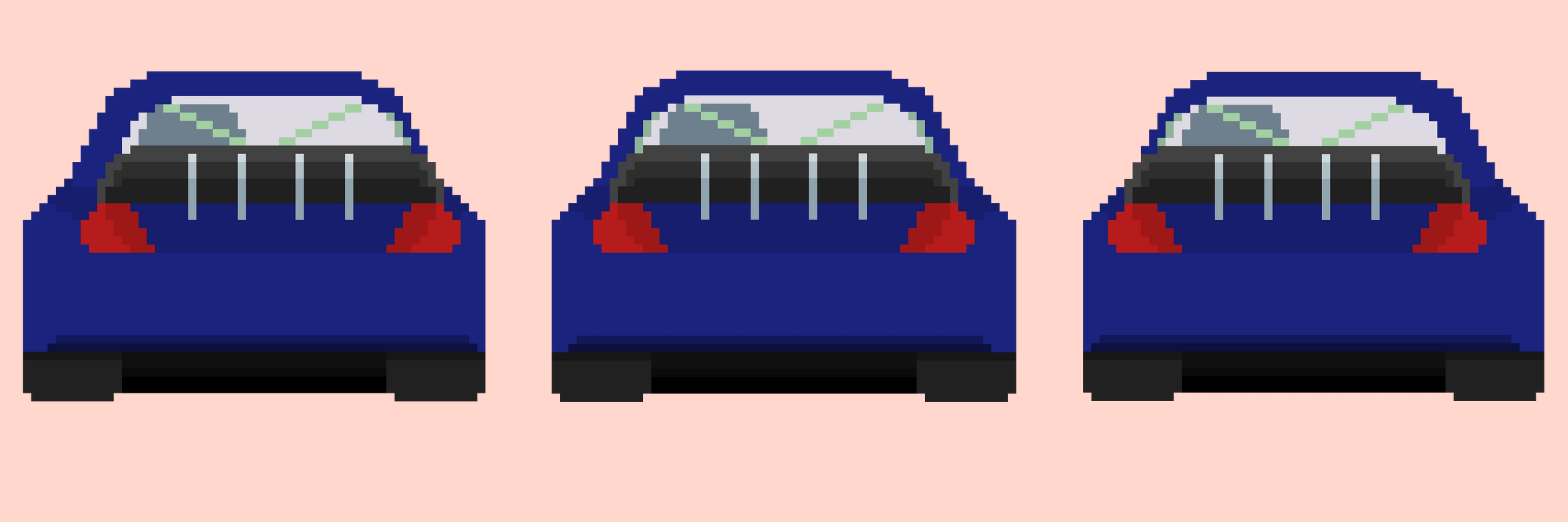 Free Nascar Cars 2000s Pack Sprites 64x64 (4 Cars) by Pay 'n' Sprite
