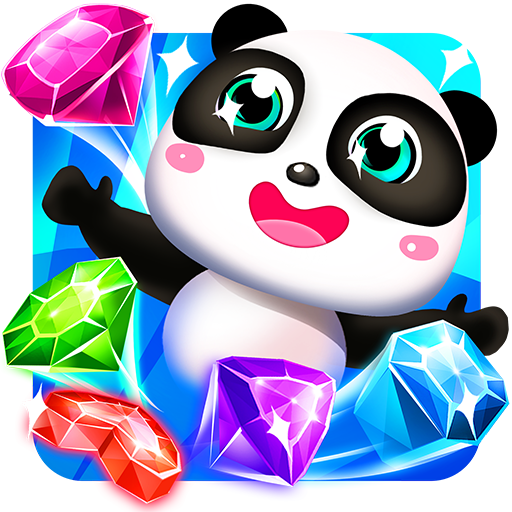 Panda Gems Jewels Game Match 3 Puzzle by Launchship