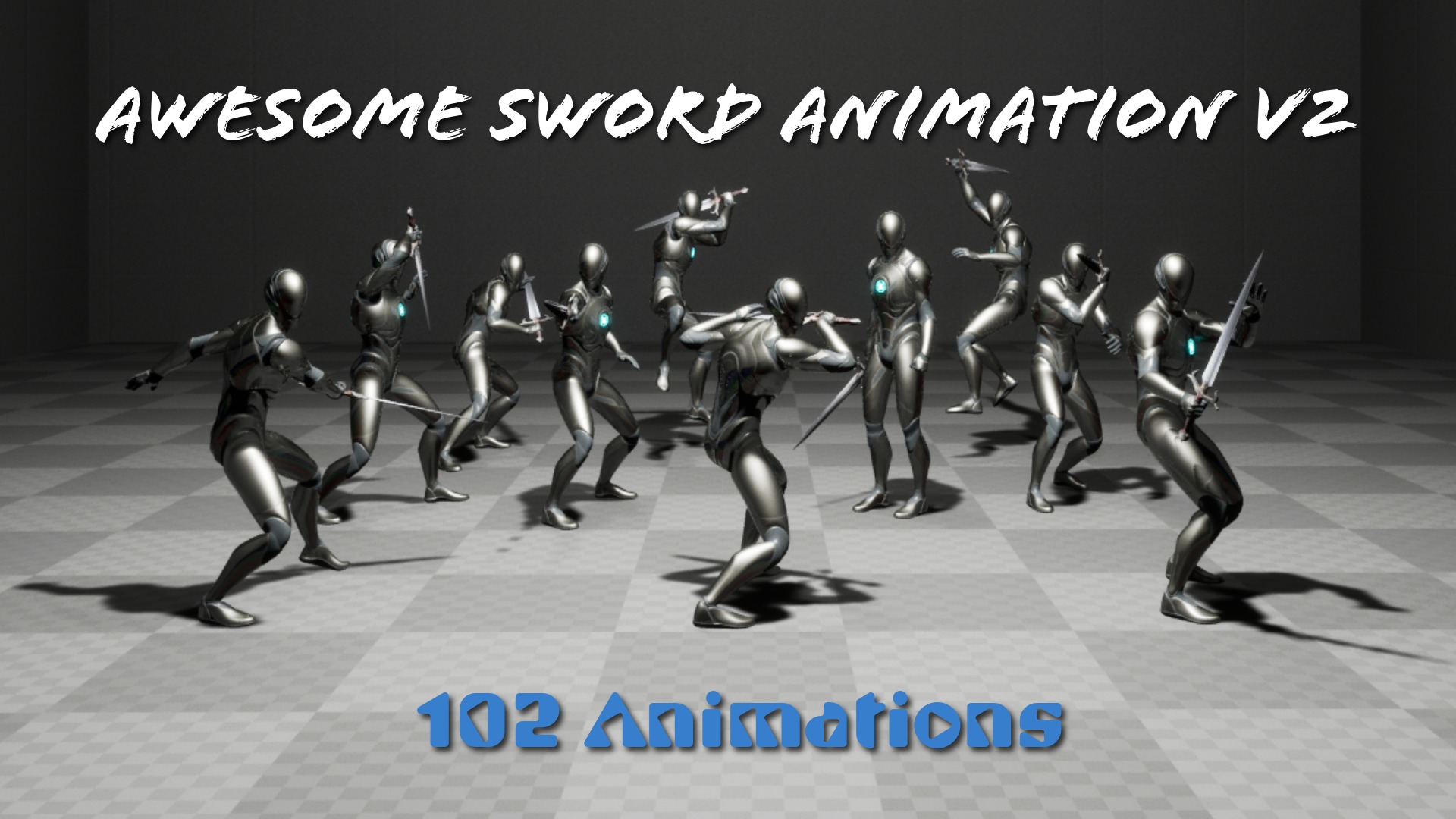 Awesome Sword Animation V2 Unreal Engine Fbx By Game Dev Hero
