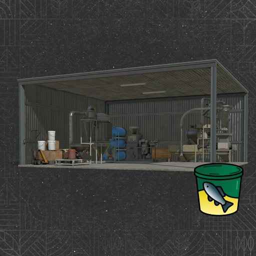 FS25 Fish Food Production by Bb Mods