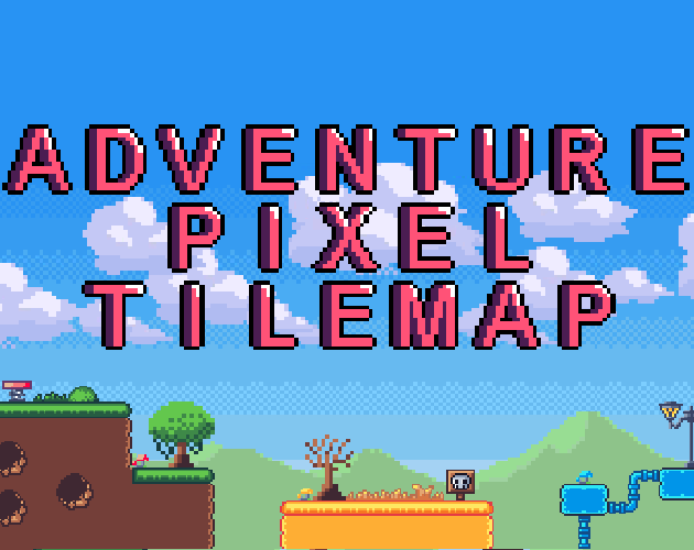 Adventure Pixel Tilemap by Gorpaki Game Studio