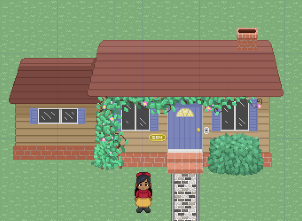 A Cute Cottage - 2D Art - itch.io