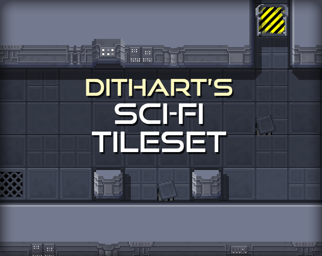 DithArt's Sci-Fi Tileset by DithArt