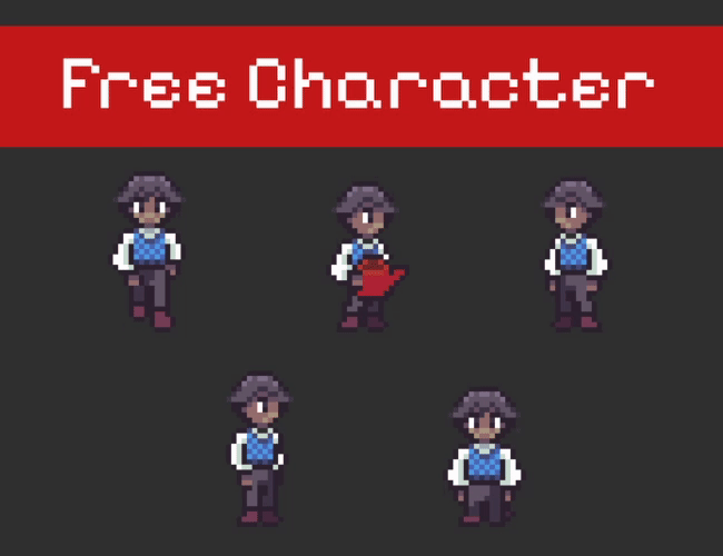 Free Pixel Character Base Pack (32x32) | Top-Down Animations by Kettoman