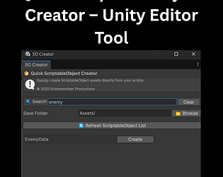 KY SOLO GAME DEV TOOLKIT by Krishnamohan Yagneswaran - itch.io