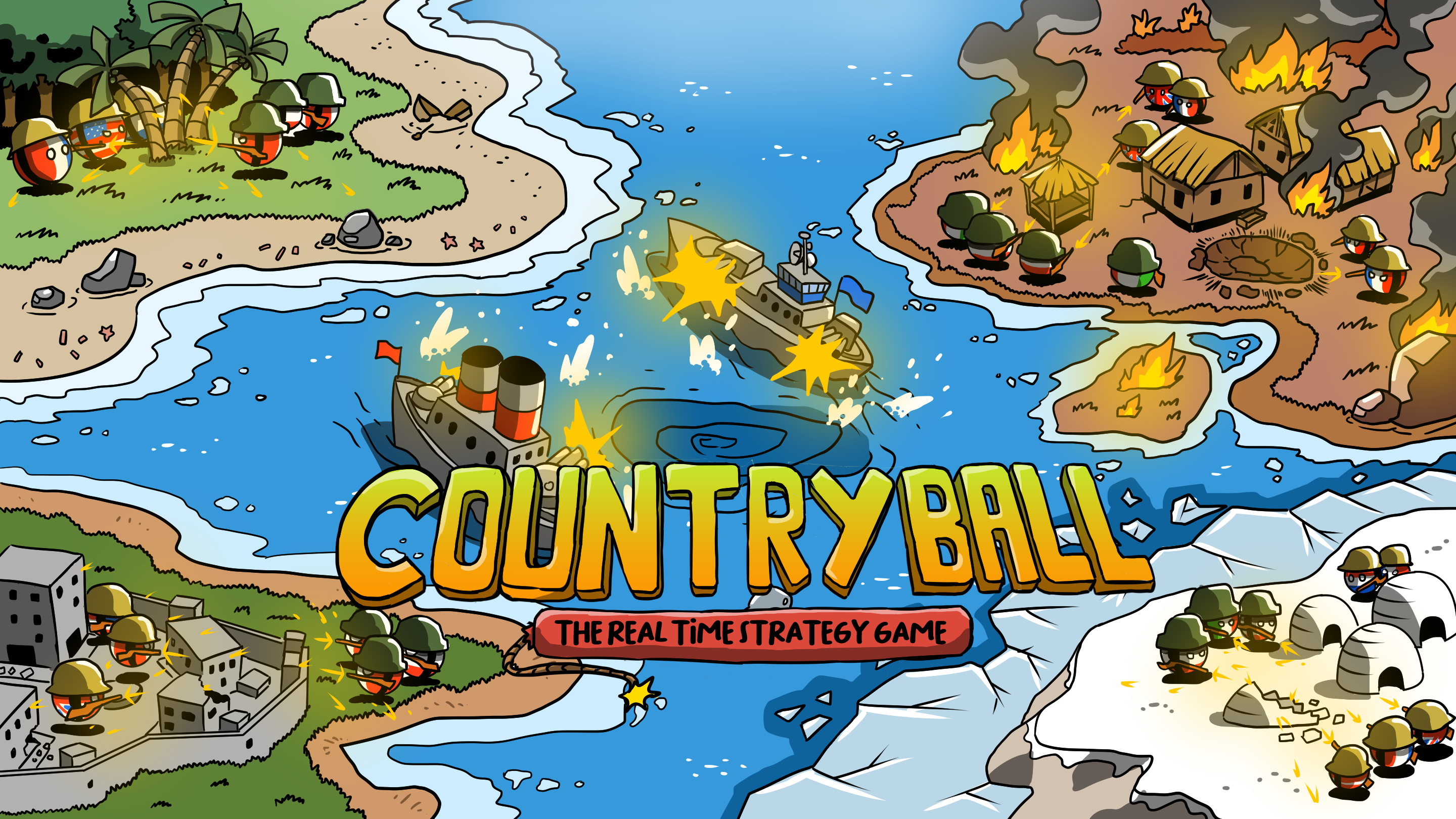 Countryball The Real Time Strategy Game by Countryball Team