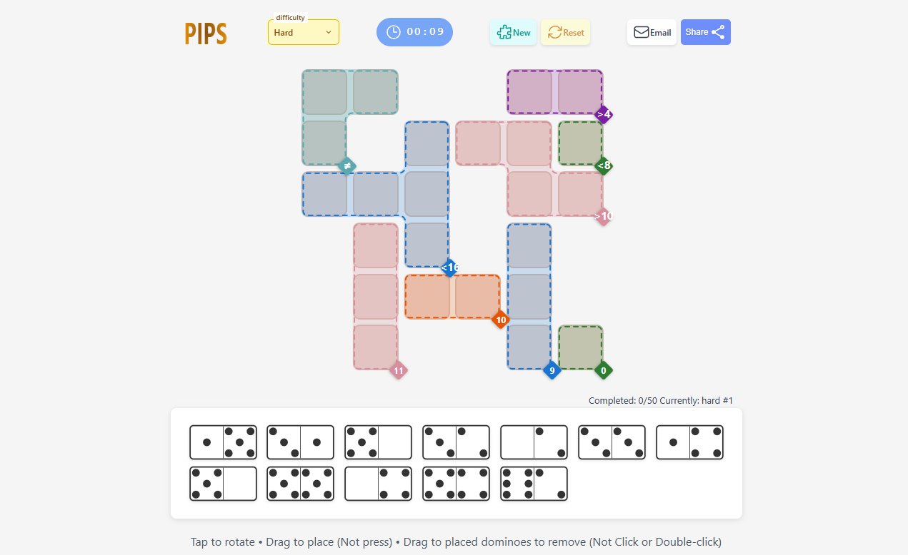 Pips Game by wangkd