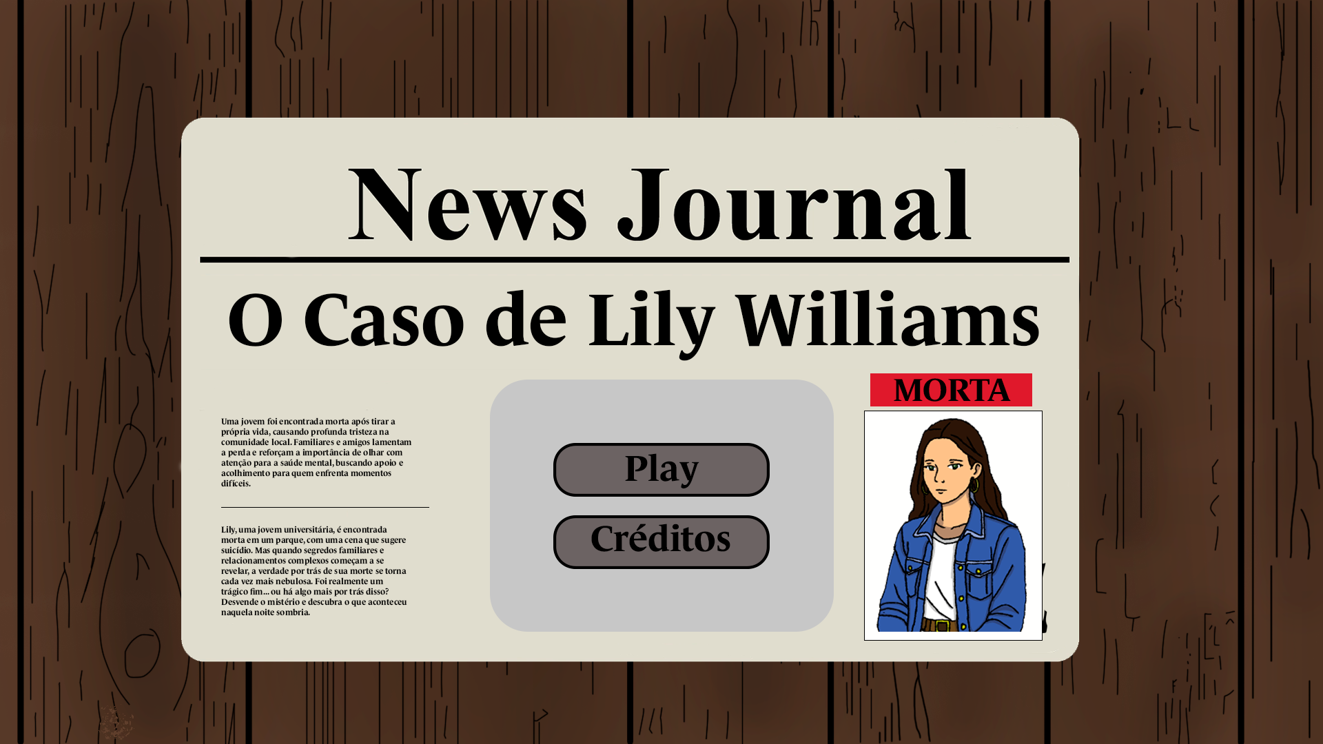 O Caso De Lily Williams by O Caso De Lily Williams