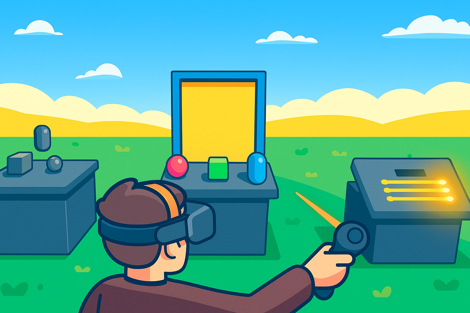 Hands-On VR: Interactive Physics Experience by El_Legato