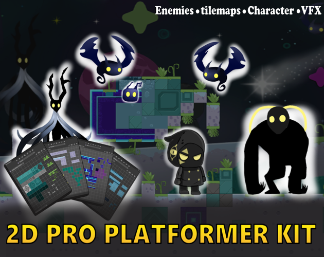 Unity 2D Platformer Kit – Complete Game Template by Aether2D