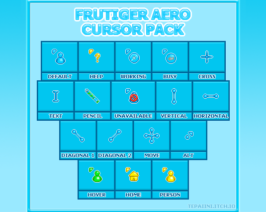 Frutiger Aero Cursor Pack by Tepaiini