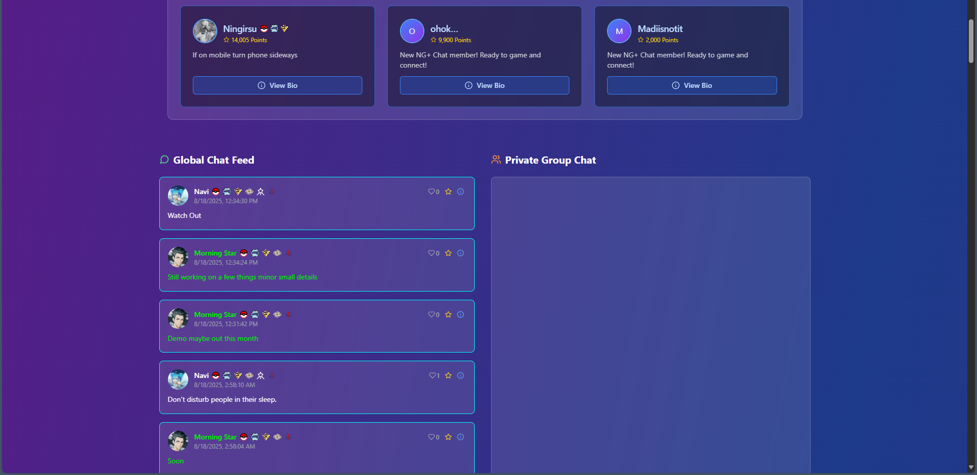New Demo for NG+ - itch.io