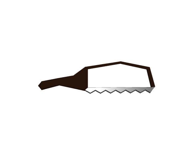 Asset or Pass it - Medieval bone saw by Critzophrenic