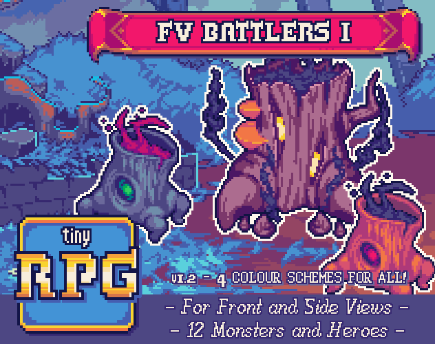Tiny RPG - FV Battlers I by tiopalada