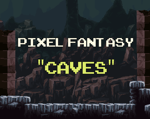Pixel Fantasy Caves by Szadi art.