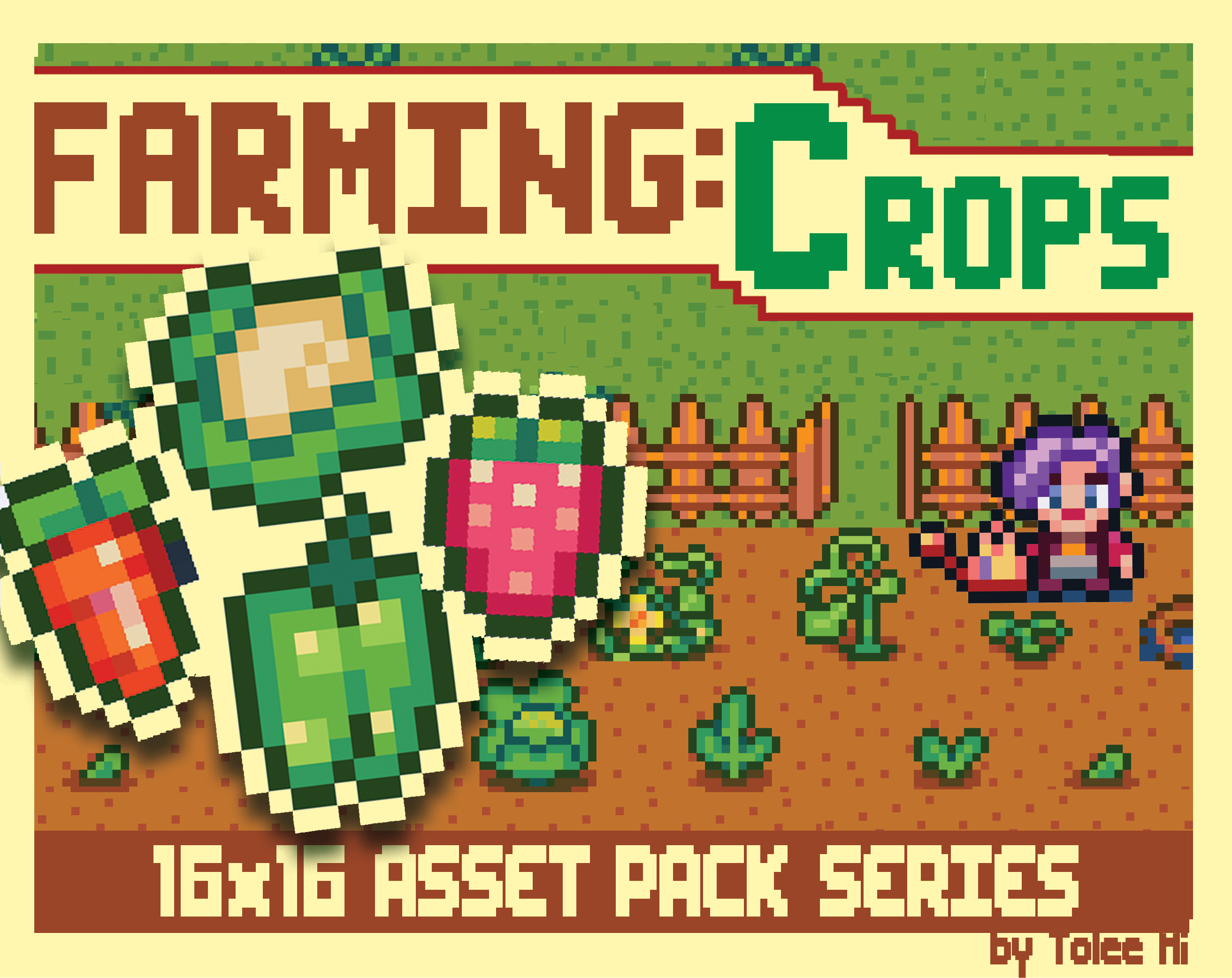 UPDATE 005 — New Structure: The Barn - FARMING: CROPS - 16x16 Asset ...